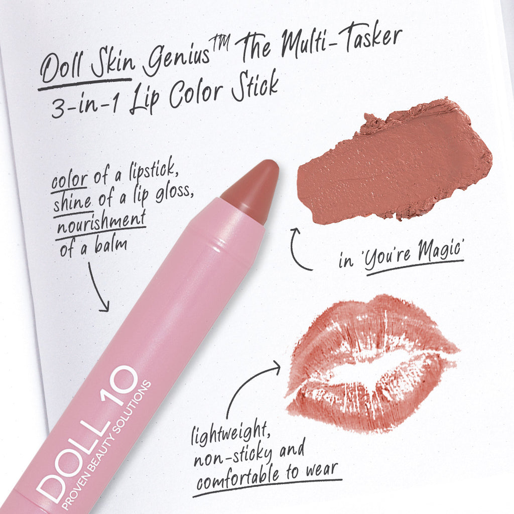 3 in 1 Lip Color Stick – Doll 10 Beauty