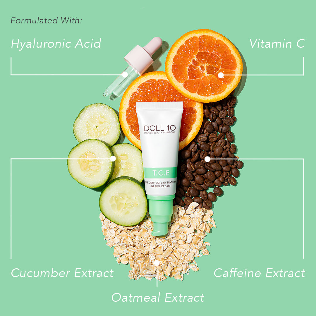 Color Correcting Green Cream – Doll 10 Beauty
