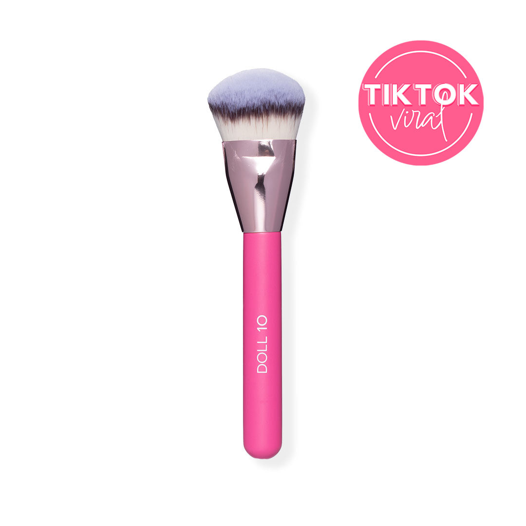 Precision Coverage & Contour Brush – Doll 10 Beauty
