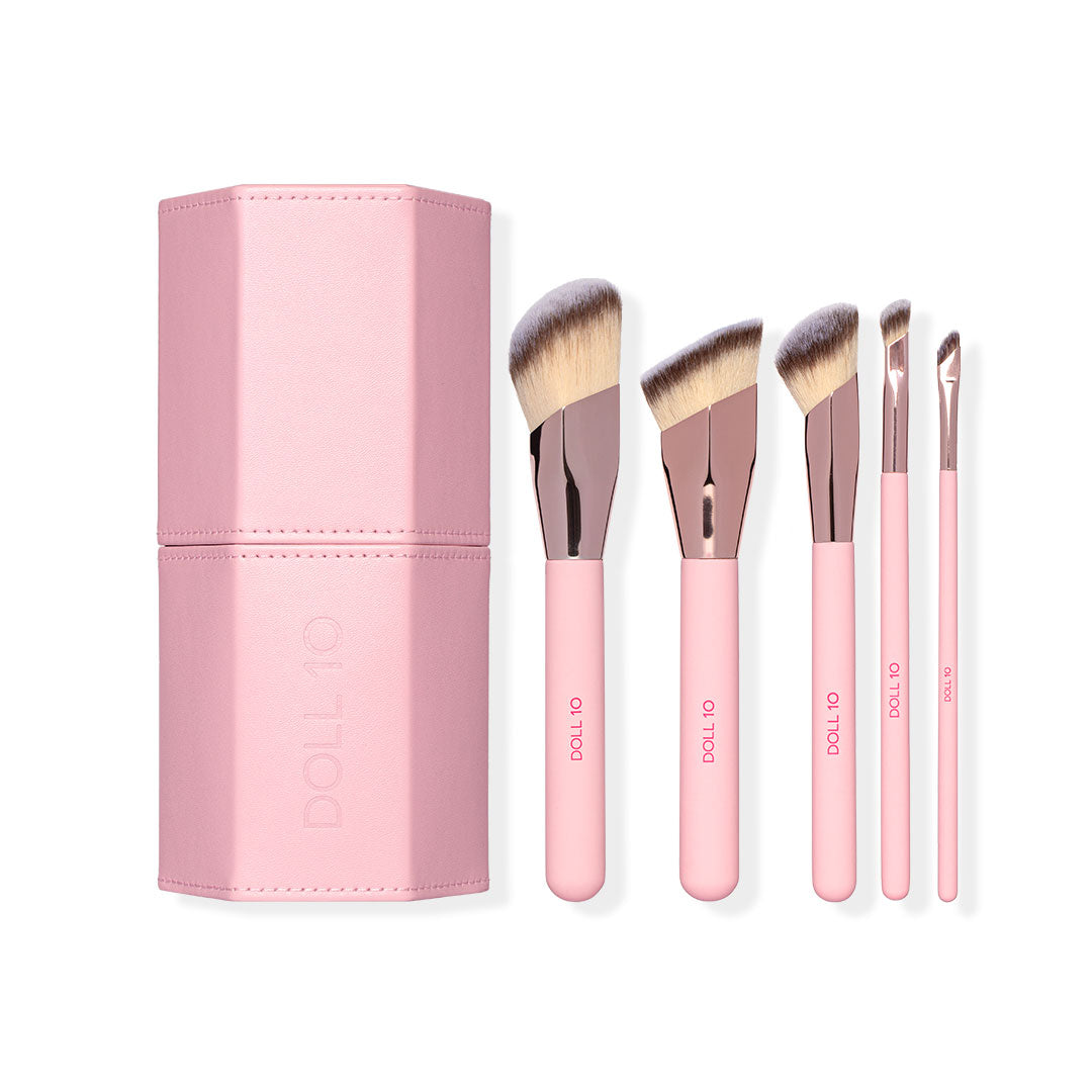 You Are Limitless 5 Piece Brush Collection – Doll 10 Beauty